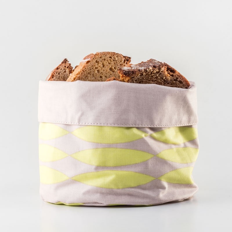 Panier a pain original. Découvrez le en jaune, turquoise, rose ou vert